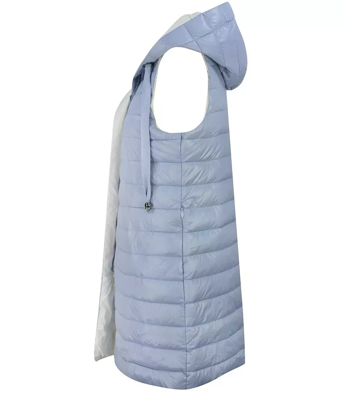 Dámská dlouhá oboustranná vesta bez rukávů (12089 / LH9625) - Agrafka